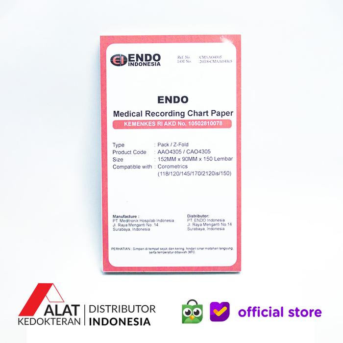 Jual Kertas CTG / Kertas ECG 152mm x 90mm x 150 Lembar - Jakarta Timur ...