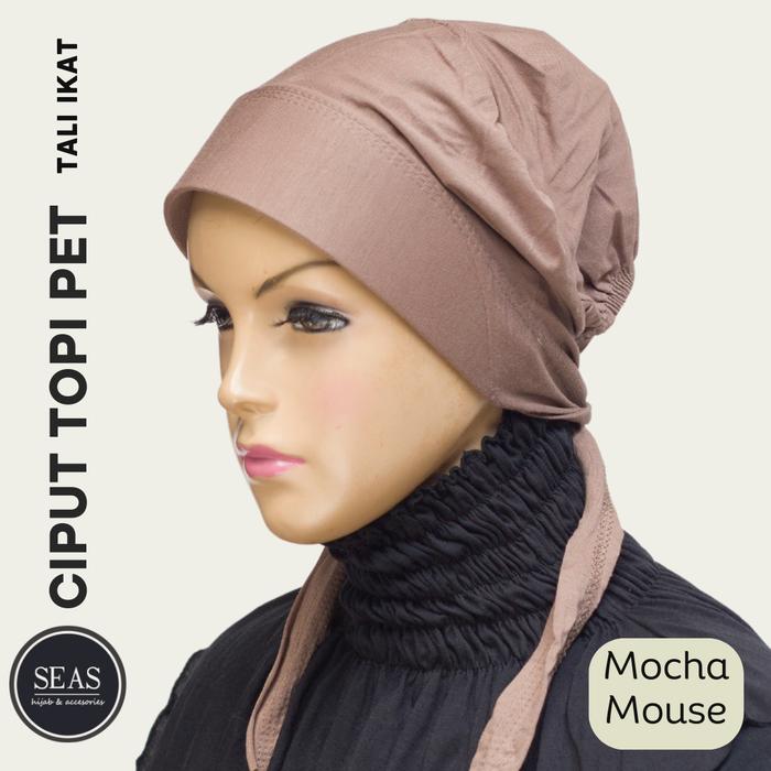Jual Ciput Topi Pet Tali Ikat Kaos / Dalaman Kerudung / Inner Hijab ...