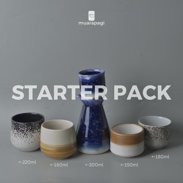 Jual MUARAPAGI STARTER PACK GS01 Gelas Server Mug Keramik Kopi Teh ...