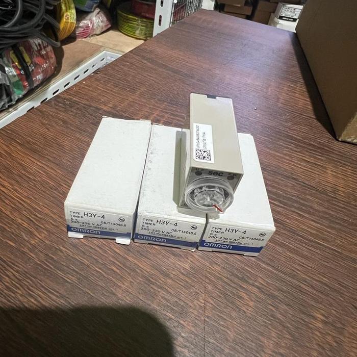 Jual TIMER OMRON H3Y-4 5S 220V/TIMER H3Y-4 220V 5S ORIGINAL ASLI 💯 ...
