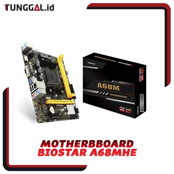 Jual Motherboard BIOSTAR A68MHE AMD FM2+ A68H mATX MOBO AMD A SERIES - Kota Magelang - Tunggal ...