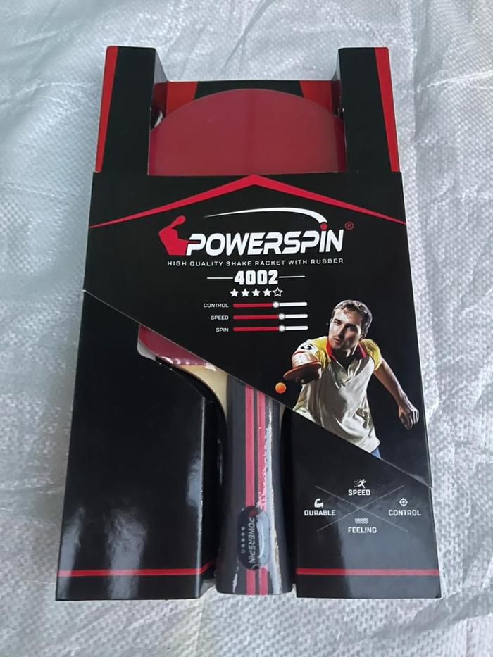 Jual Bat bet tenis meja Pingpong Powerspin Power spin 4002 4 star bintang - Jakarta Barat ...