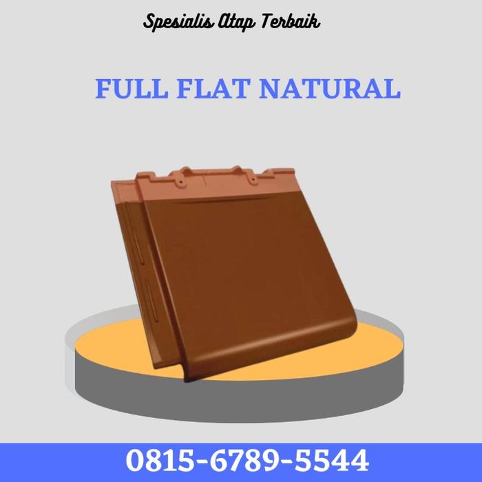 Jual Genteng Keramik Kanmuri Full Flat Natural - Kanmuri Full Flat - Kab. Bogor - Sobat Genteng ...
