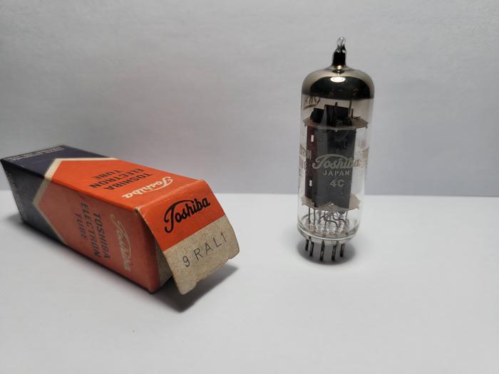 Jual Toshiba 9RAL1 9R-AL1 Double Triode vacuum valve electron tube ...