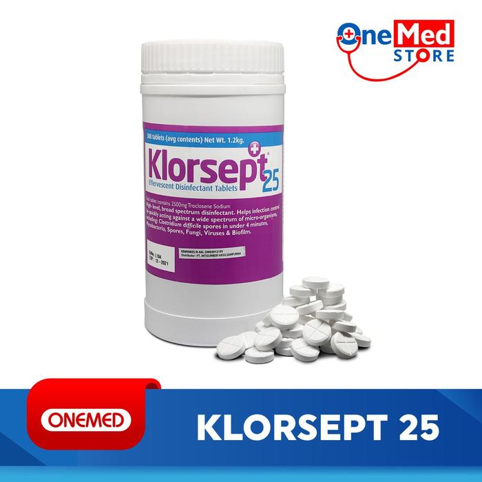 Jual Klorsept 25 botol isi 300 tab - Kota Tangerang - Onemed Tangerang ...