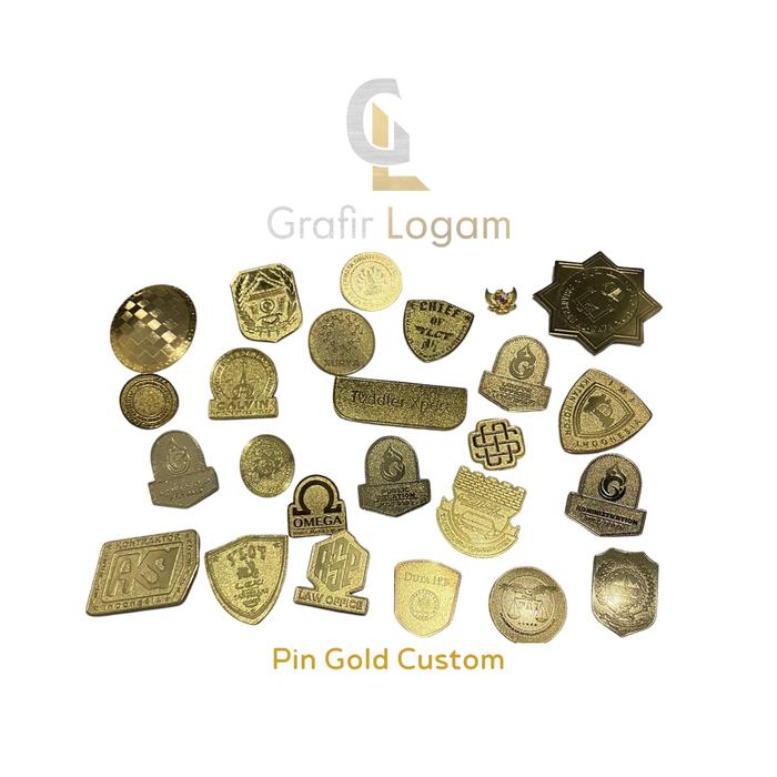 Jual Pin Custom - Jakarta Pusat - Grafir Logam | Tokopedia