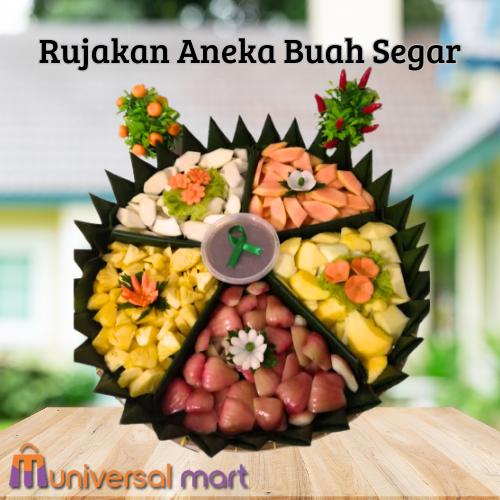Jual Rujak Tampah Aneka Buah Segar Porsi 10 Orang - Kota Tangerang ...