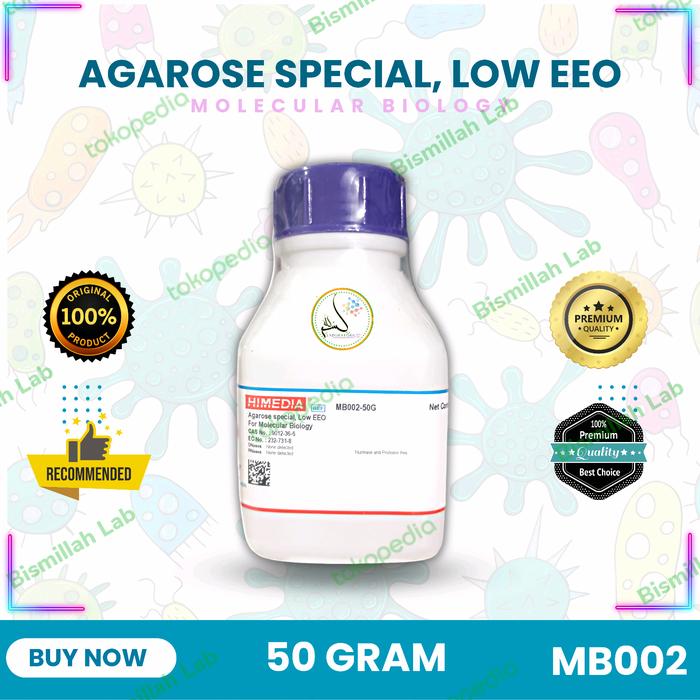 Jual Agarose Gel Electrophoresis, for Molecular Biology, 50 Gram - Kab ...