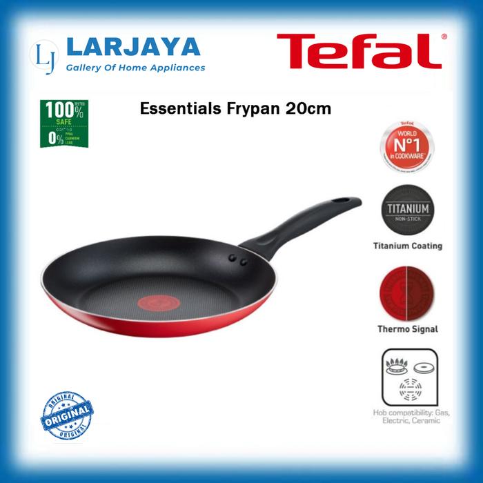 Promo Tefal Frypan Essentials 20 cm | Wajan Anti Lengket 20 cm - Jakarta Barat - LarJaya | Tokopedia