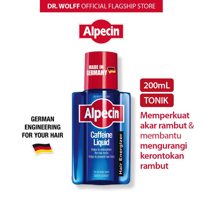 Promo Alpecin Caffeine Tonik Pria untuk Rambut Rontok /Hair Loss 200ml ...