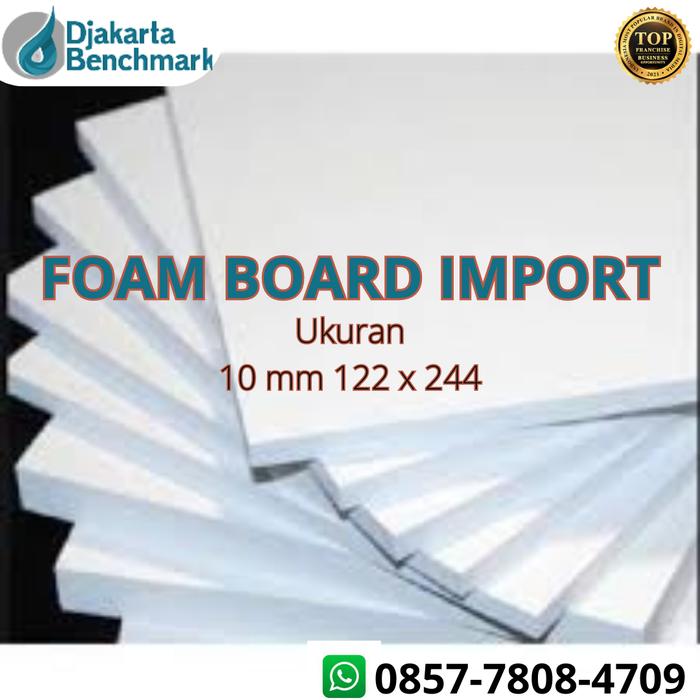 Jual Foam Board ( White Paper Board )10 mm ( 122 x 244 cm ) Wajib di ...