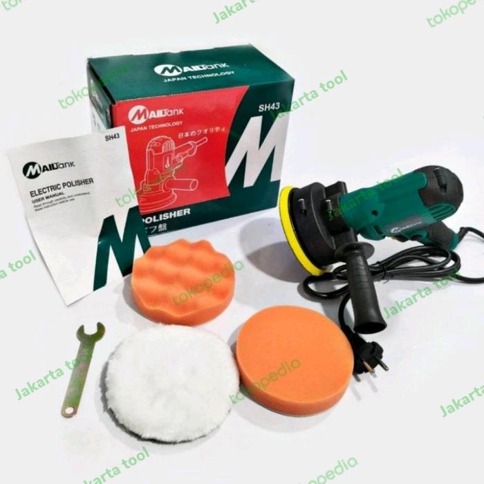 Jual Mesin poles mobil 5" / alat poles motor / car Polisher Mailtank SH 43 - Jakarta Timur ...