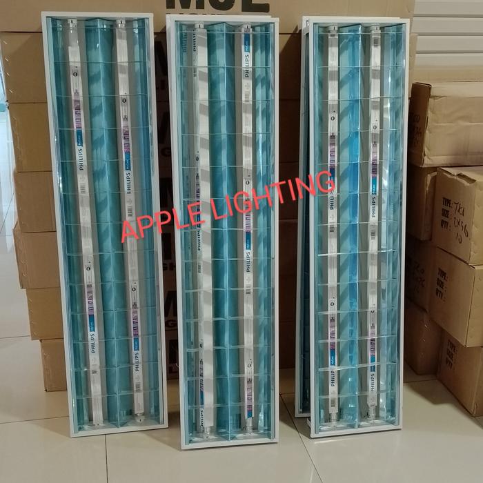 Jual KAP LAMPU RM 2X36W 120CM + LAMPU LED PHILIPS - Jakarta Pusat ...