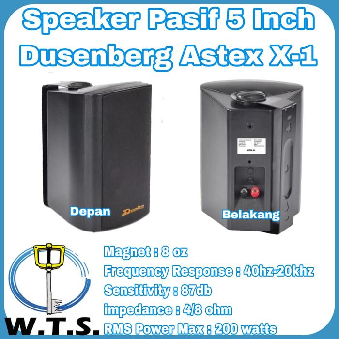 Jual Speaker Pasif DUSENBERG Astex-X1 Speaker Gantung 5 Inch - Jakarta ...