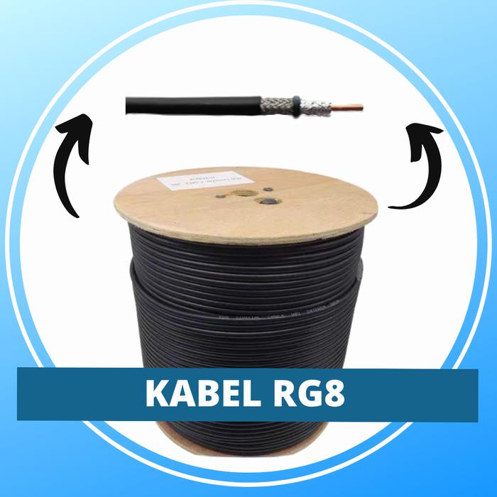 Jual Kabel Coaxial RG 8 / RG8 cable kabel pemancar - Jakarta Selatan ...