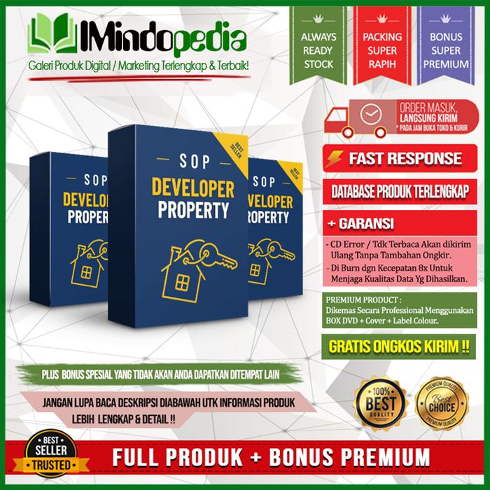 Jual DVD SOP Developer Komplek Perumahan Cluster Property Properti ...
