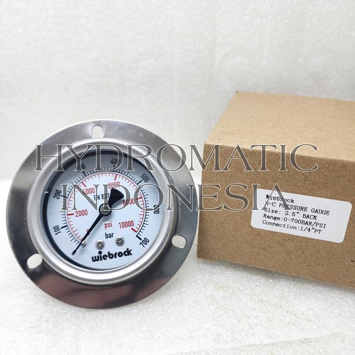 Jual 700KG/CM2 PRESSURE GAUGE WIEBROCK 2.5" INCH STAINLESS PAYUNG - Jakarta Barat - Hydromatic ...