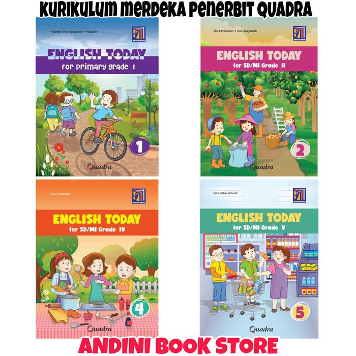 Jual Buku English Today Kelas 1 2 3 4 5 6 Sd/mi Kurikulum Merdeka Quadra Di Seller Sangninja ...