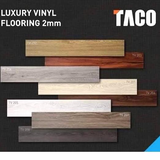 Jual Vinyl taco flooring vinil lantai Taco 2mm lantai karet parket ...