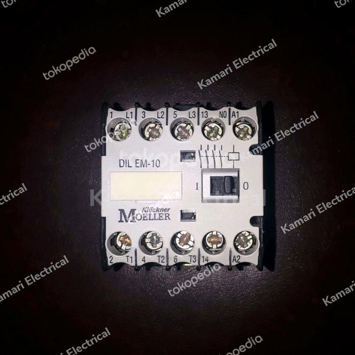 Jual Contactor Kontaktor Klockner Moeller DIL EM-10 3Phase 1NO 230 ...