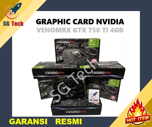 Jual VGA GEFORCE VENOMRX GTX 750 TI GTX 750TI 4GB DDR5 128bit -GARANSI 2TH - Jakarta Pusat - sg ...