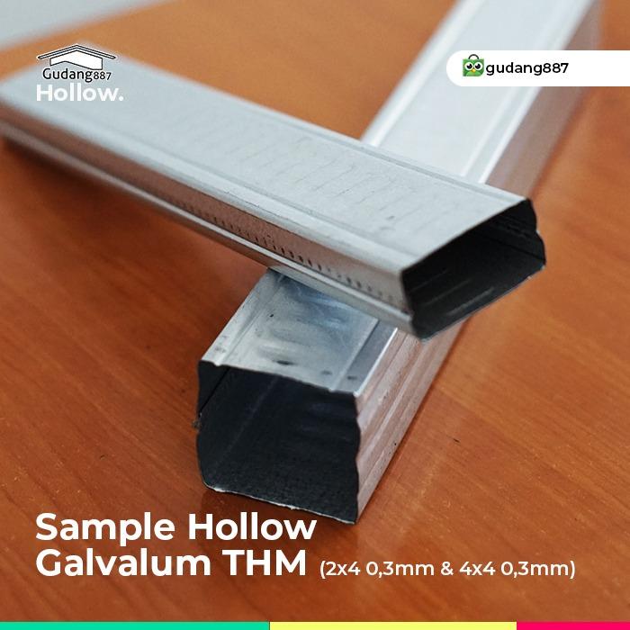 Jual Sampel Hollow THM 0,3 mm 2x4 dan 4x4 / Sample Hollow Gypsum ...
