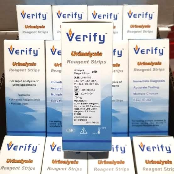 Jual Verify Urinalysis 10 Parameter Tes Urine 10P - Jakarta Barat - WBM ...