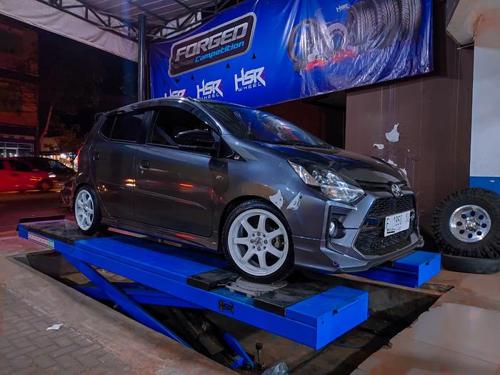 Jual PER CEPER AGYA,AYLA,RAIZE - LOWERING KIT HSR RED TOYOTA AGYA 2014 ...