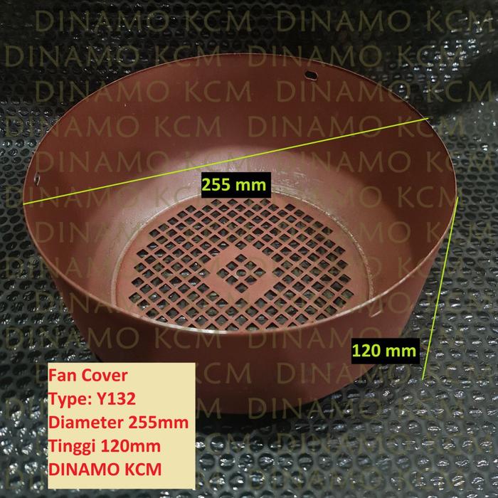Jual Y132 - Fan Cover - Tutup Kipas Dinamo Elektro Motor - Frame Y 132 ...