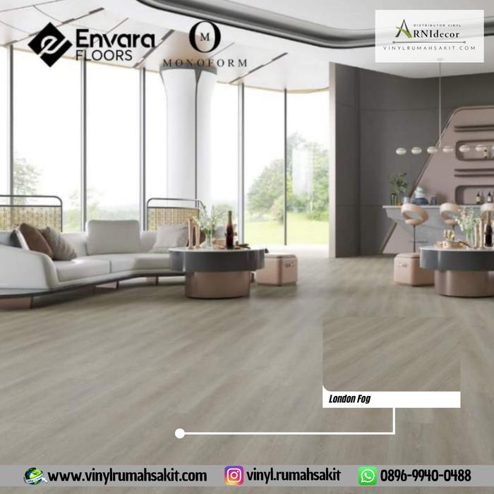 Jual Lantai SPC Envara Flooring tebal 4,5mm+Foam 1,5mm - Earthtone ...