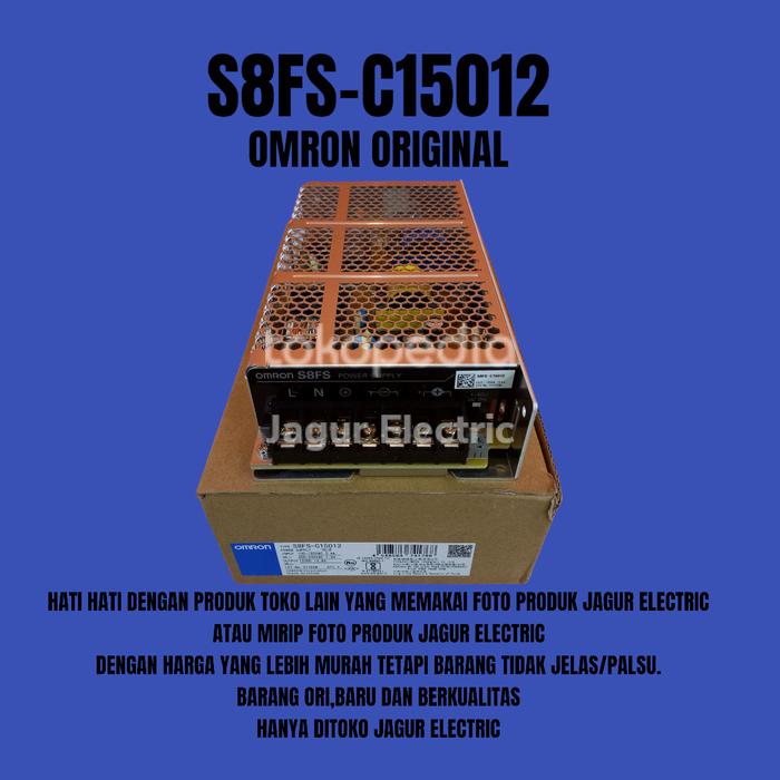 Jual S8FS-C15012 POWER SUPPLY OMRON ORIGINAL - Jakarta Barat - Jagur ...