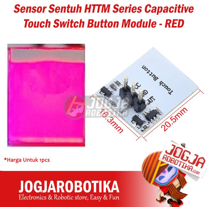 Jual Sensor Sentuh HTTM Series Capacitive Touch Sensor Switch Button ...