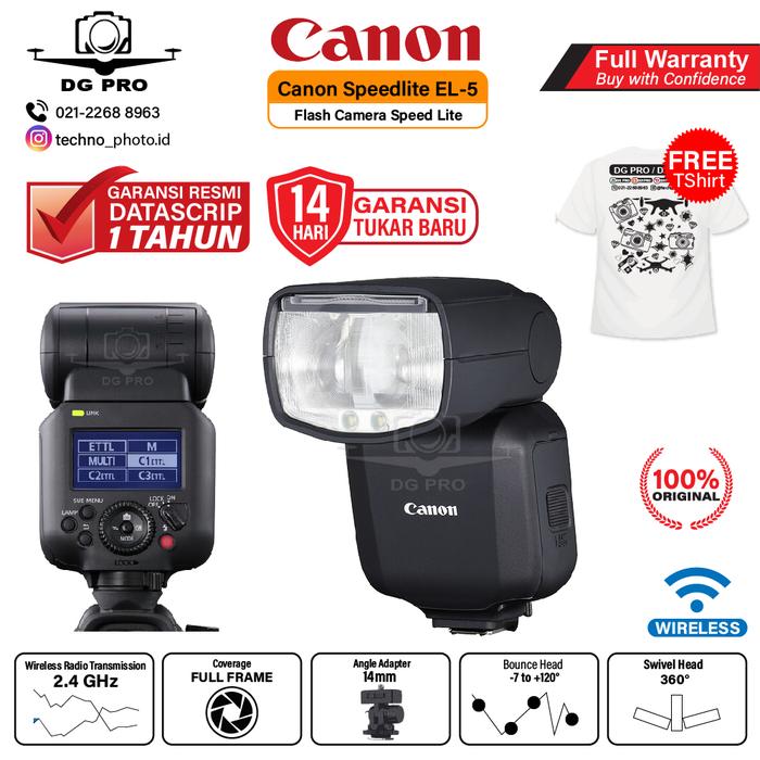 Jual Canon Speedlite EL-5 Flash Camera Speed Lite Canon EL5 Garansi ...