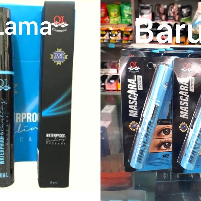 Jual Mascara Ql Waterproof And Curling Hitam 8ml Maskara Bpom Di Seller ...