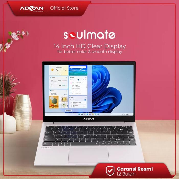 Jual LAPTOP ADVAN SOULMATE INTEL N4020 4GB 384GB WINDOWS ...