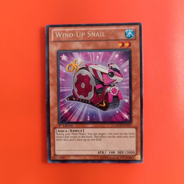Jual Wind-Up Snail rare Kartu Yugioh original Konami - Kota Tangerang ...