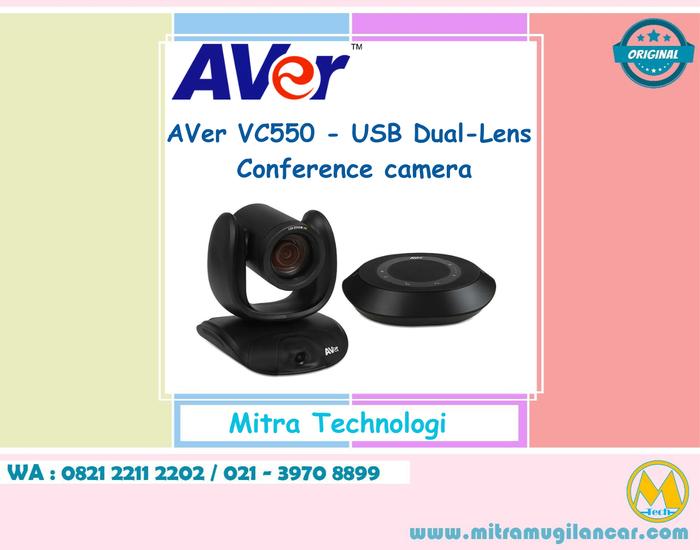 Jual AVer VC550 - USB Dual-Lens Conference camera - Kota Bekasi - Mitra Technologi | Tokopedia