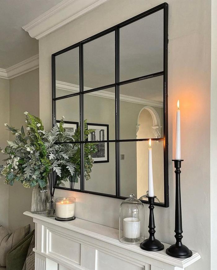 Jual Lis Profil Kayu Polos / Stik Kayu Ukuran 2 CM Bingkai Grid Mirror ...