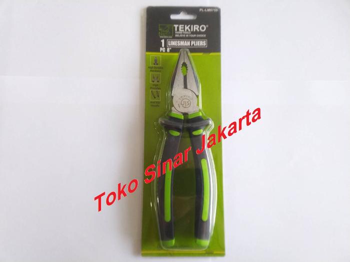 Jual Tang Kombinasi Jepit Potong Besi Kabel Kawat Combination Pliers 8 ...