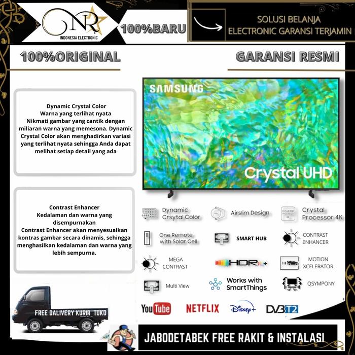 Jual UA55CU8000KXXD) CRYSTAL UHD 4K SMART TV 55'INCH (2023 SAMSUNG 55CU8000 - Jakarta Selatan ...