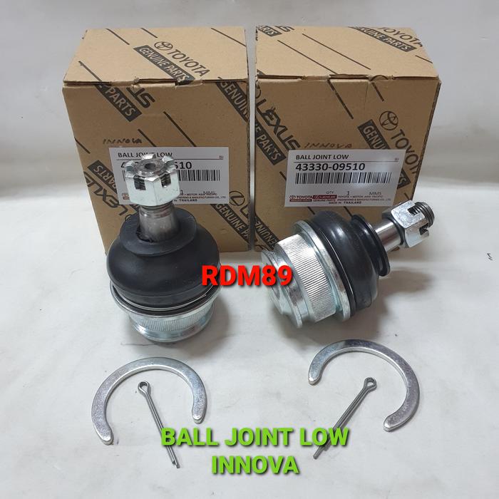Jual BALL JOINT BAWAH INNOVA FORTUNER HILUX 43330-09510 BALL JOINT LOW ...