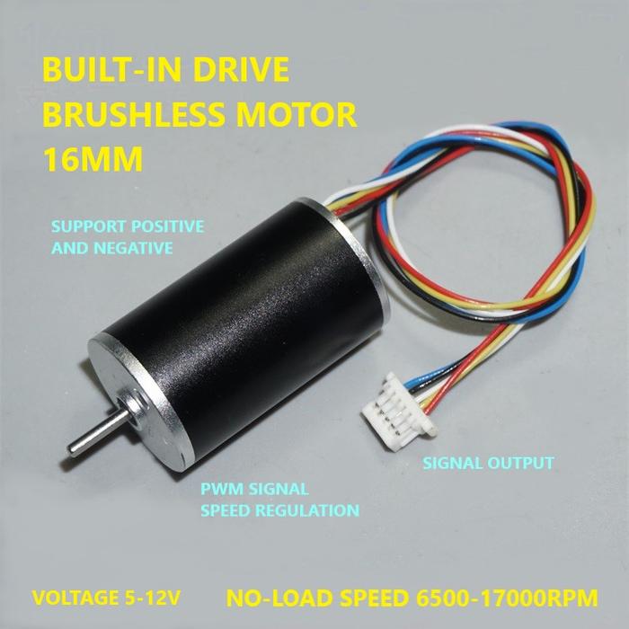 Jual Dinamo Motor Brushless Built-In Driver 1626 5-12V (160DX) - Kota ...