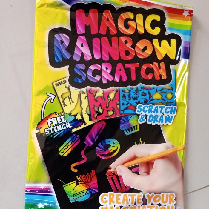 Jual kertas gambar magic rainbow scratch - Kota Bogor - kiosAIZA ...
