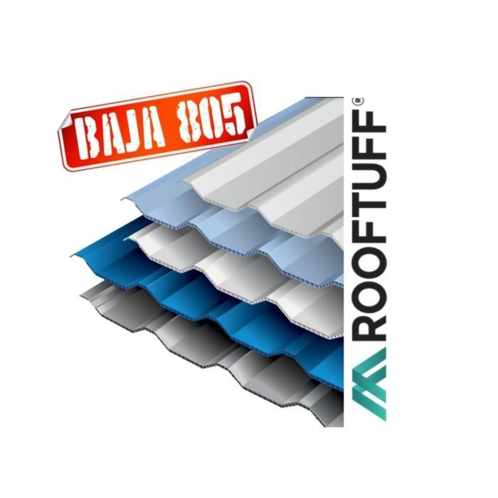 Jual ATAP UPVC ROOFTUFF 870 10 MM PANJANG 6 MTR HITAM - Kota Bekasi ...