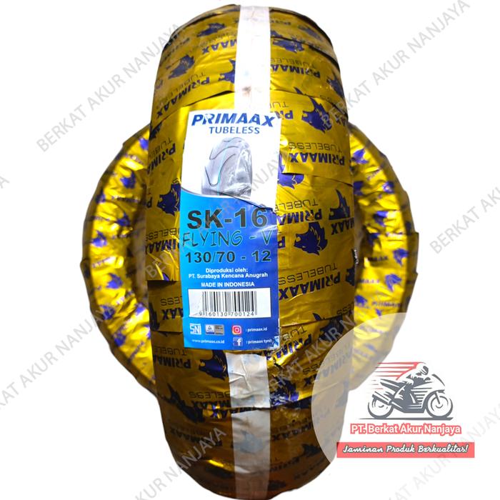 Jual Ban Primaax sk16 130 70 12 Tubeless Bonus Pentil Ban Vespa Sprint GTS - Kab. Bandung ...