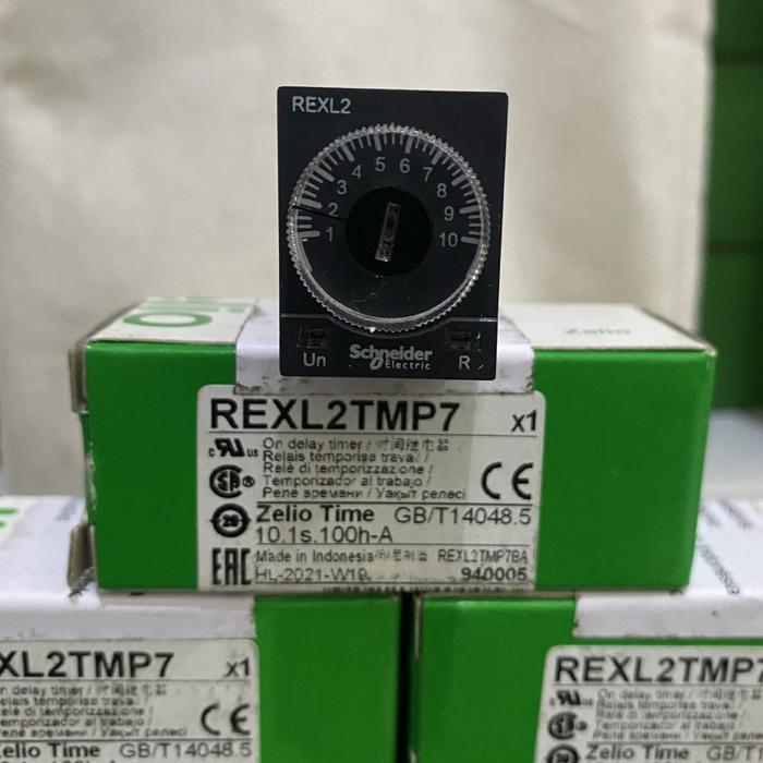 Jual REXL2TMP7 220VAC Timer On Delay Schneider Original - Jakarta Barat ...