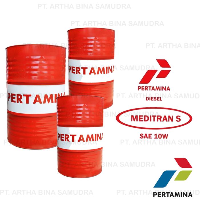 Jual OLI Pertamina Meditran SAE 10W Drum Isi 209 Liter - Jakarta Barat ...