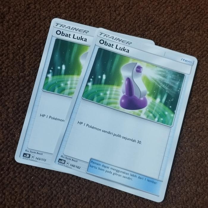 Jual Obat Luka - Kartu Pokemon Indonesia TCG Card - Kota Malang ...