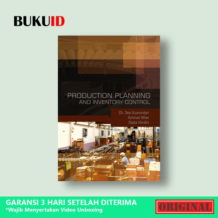 Jual Buku Production Planning And Inventory Control - Kota Tangerang ...