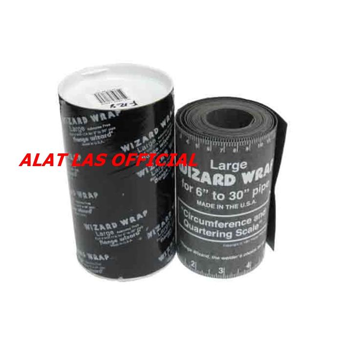 Jual Meteran Pipa 6 in - 30 in Wizard Wrap A Round - Jakarta Barat ...